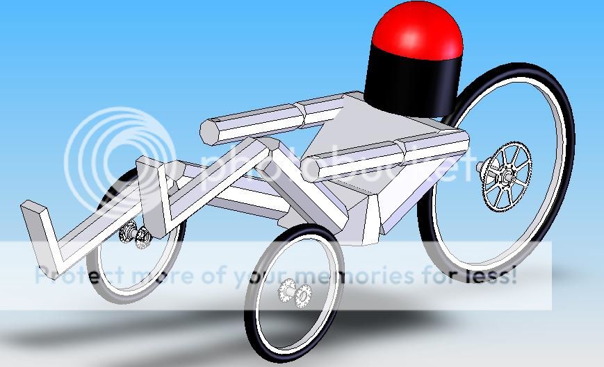 faired recumbent tadpole trike - design start | Endless Sphere DIY EV Forum